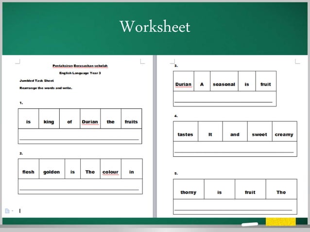 Year 3 ESL Lesson Plan | PPT
