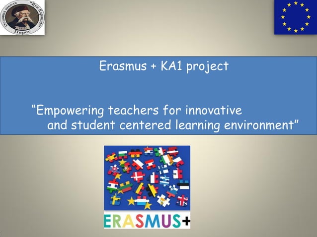 Primary school Vuk Karadzic Pirot Erasmus + | PPT