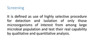 Primary screening | PPTX