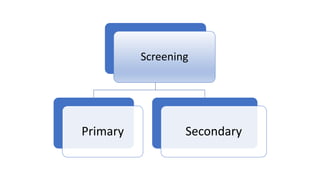 Primary screening | PPTX