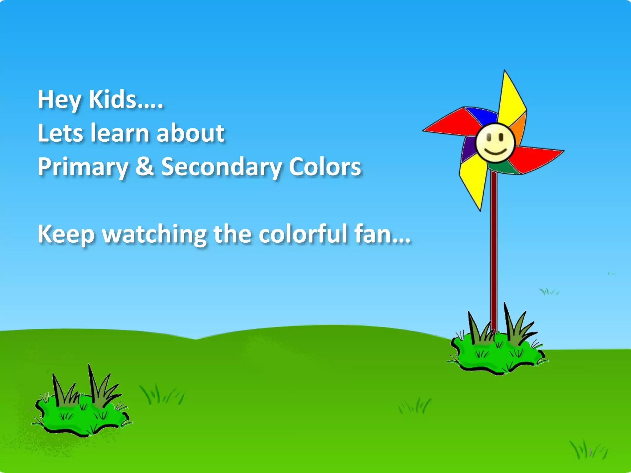 What Are Primary & Secondary Colors | PPTX