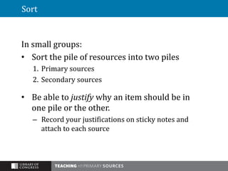Primary secondary sort 2014 | PPT