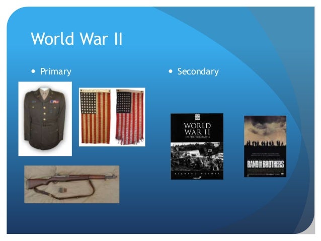 Primary & Secondary Sources