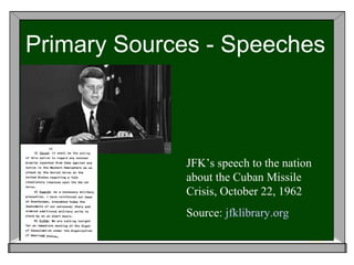Primary & Secondary Sources | PPT