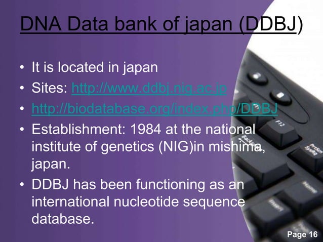 Primary, secondary, tertiary biological database | PPT | Databases | Computer Software and ...