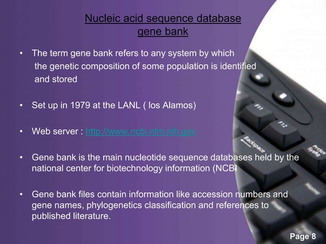 Primary, secondary, tertiary biological database | PPT | Databases | Computer Software and ...