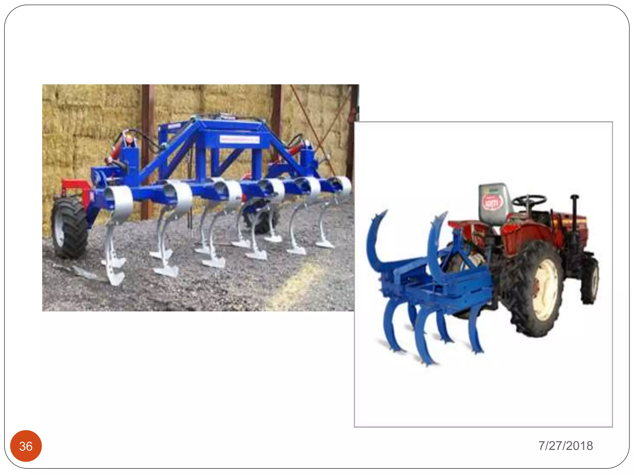 Primary & Secondary tillage Implements and their uses | PPTX