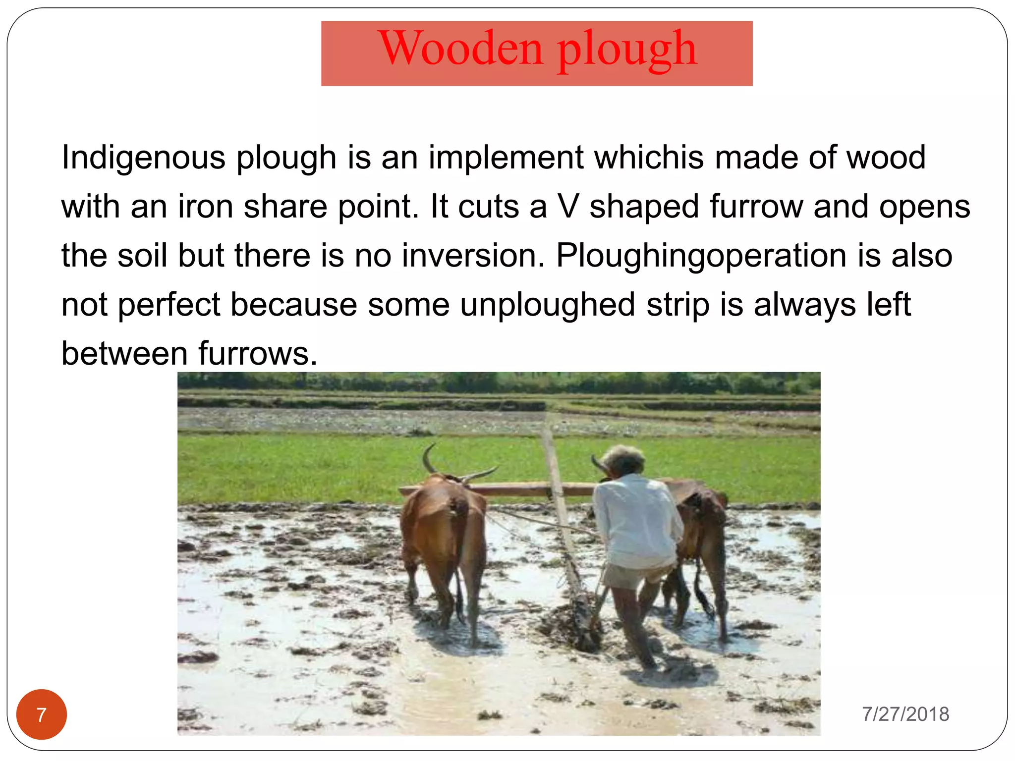 Primary & Secondary tillage Implements and their uses | PPTX
