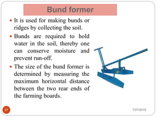 Primary & Secondary tillage Implements and their uses | PPTX