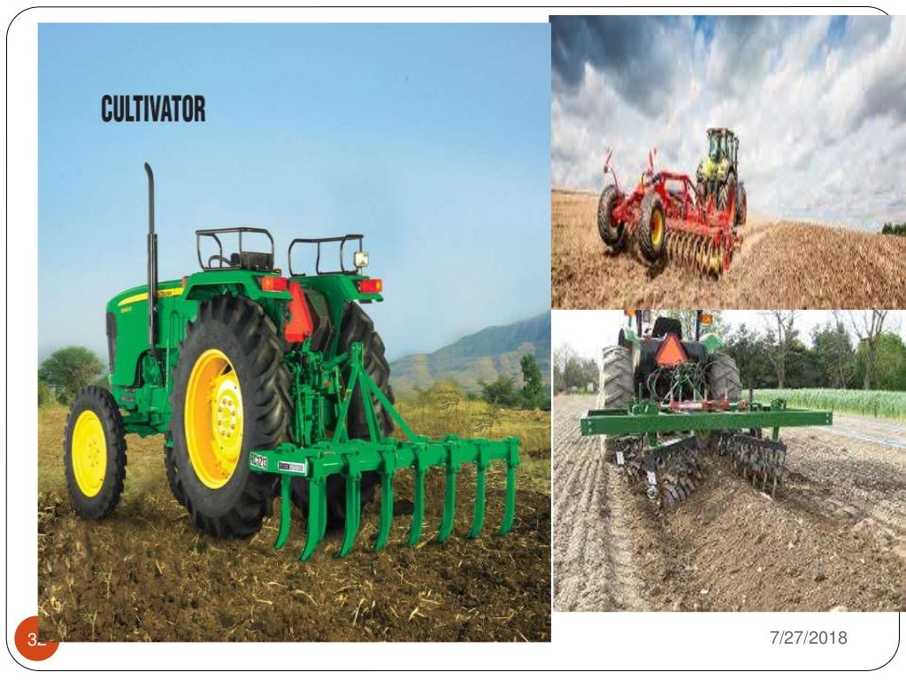 Primary & Secondary tillage Implements and their uses