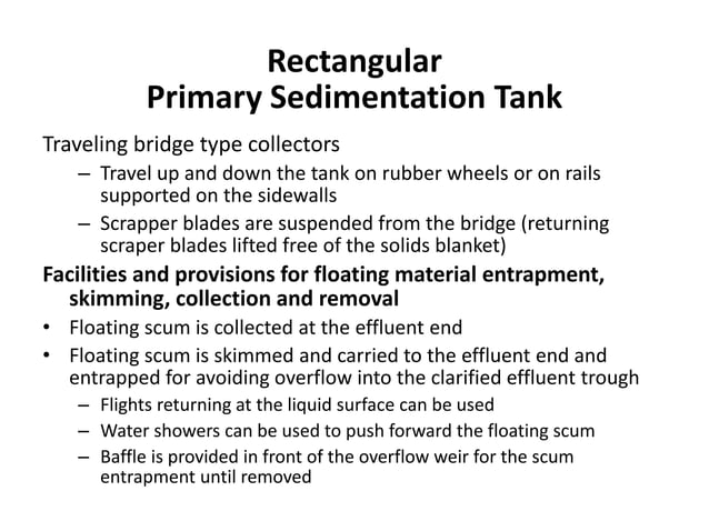 Primary sedimentation | PPTX | Physics | Science