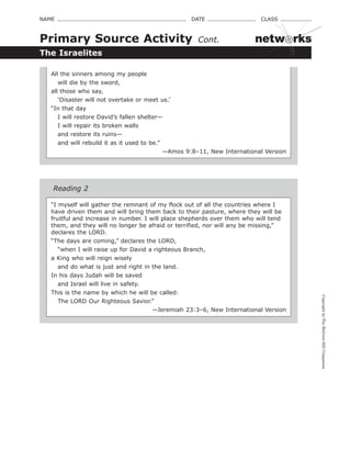 Primary source | PDF | Christianity | Religion & Spirituality