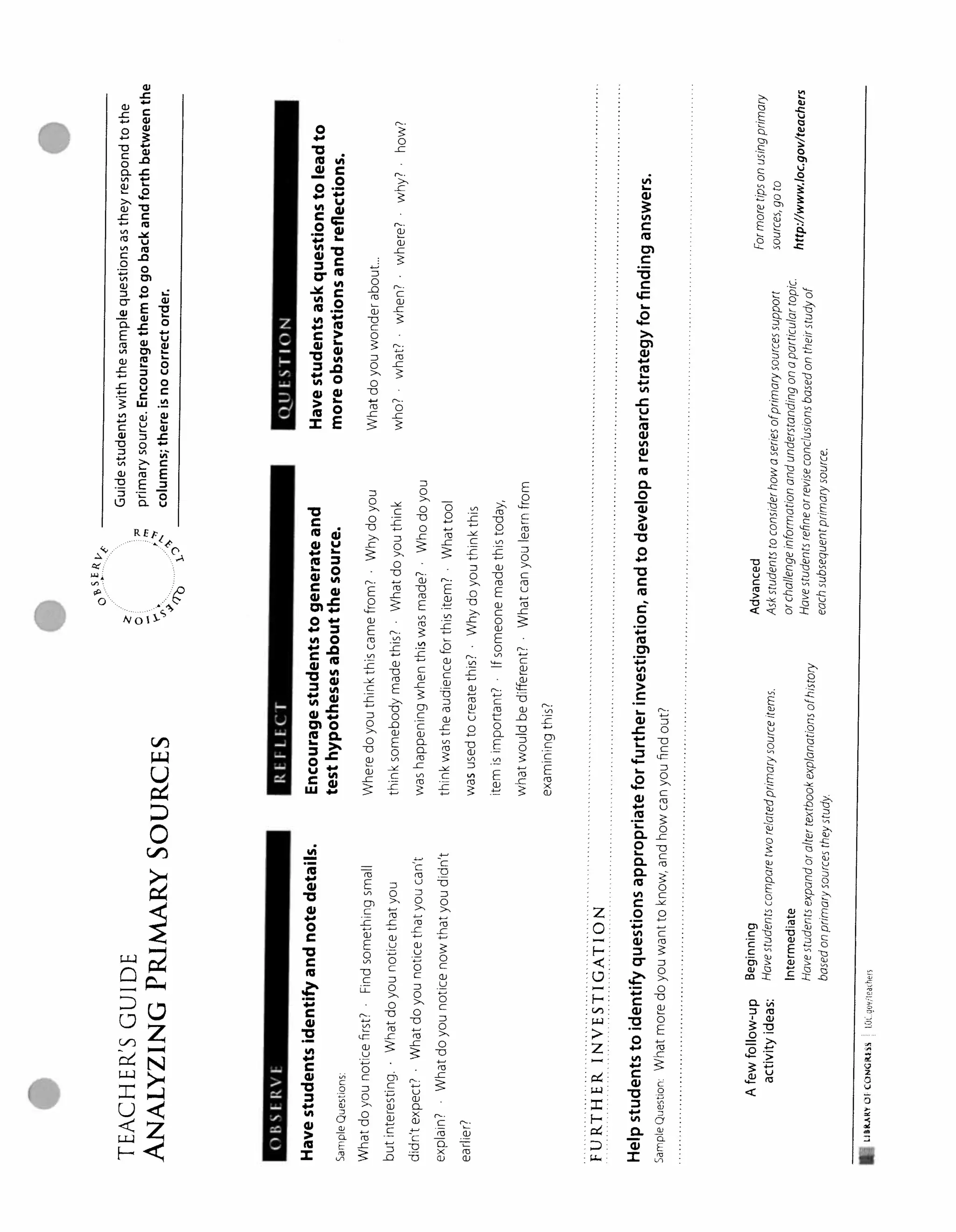 Primary source analysis handout | PDF