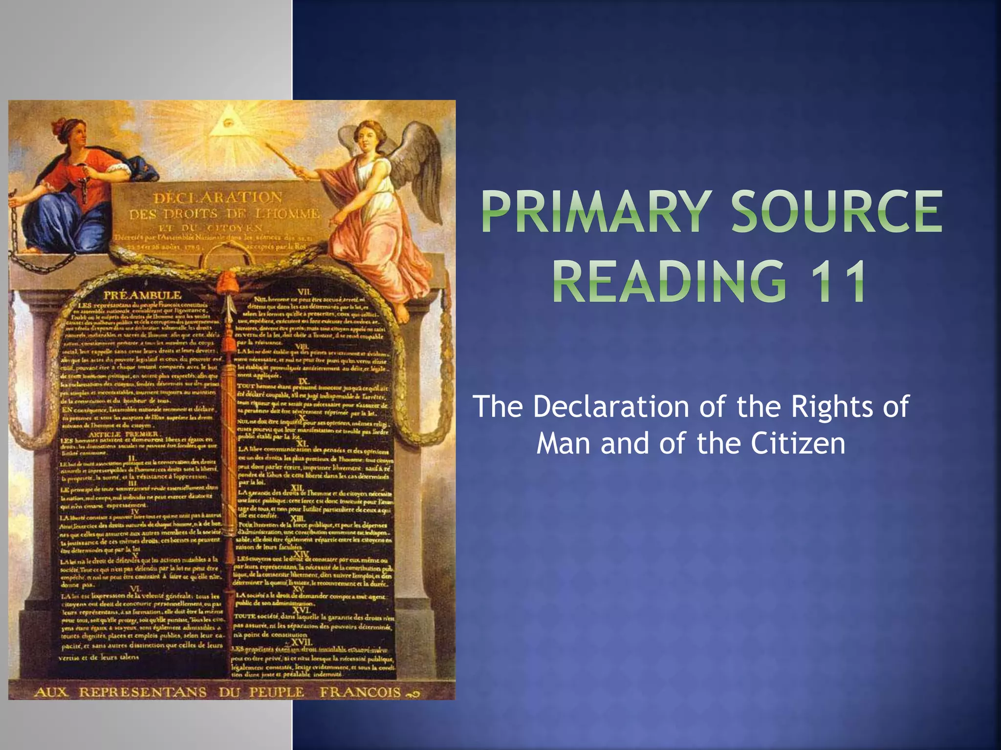 Primary source reading 11 | PPT