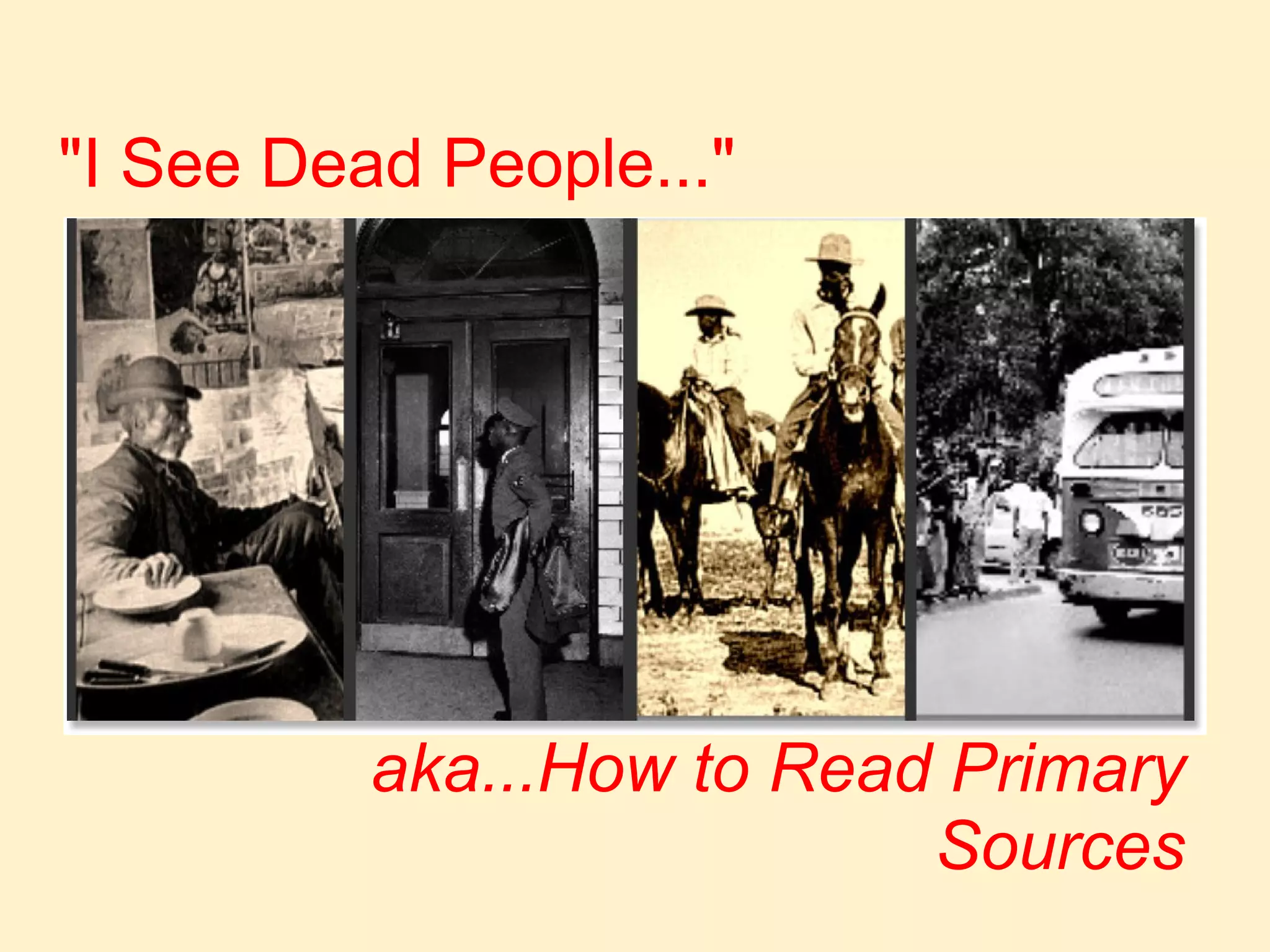 Primary Sources | PPT