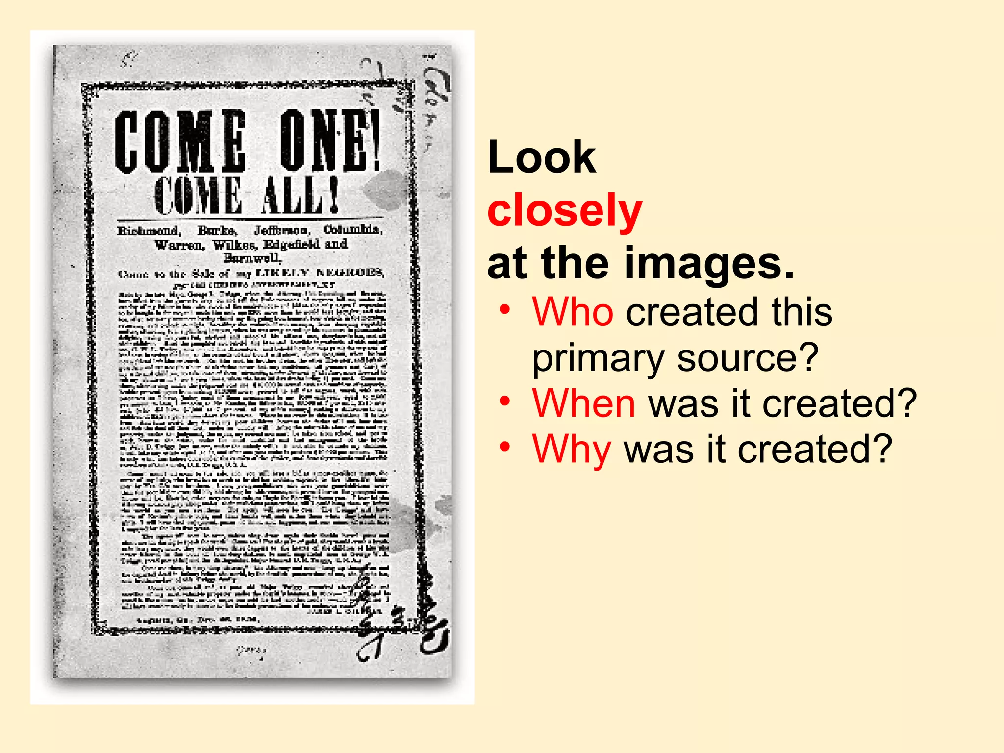 Primary Sources | PPT