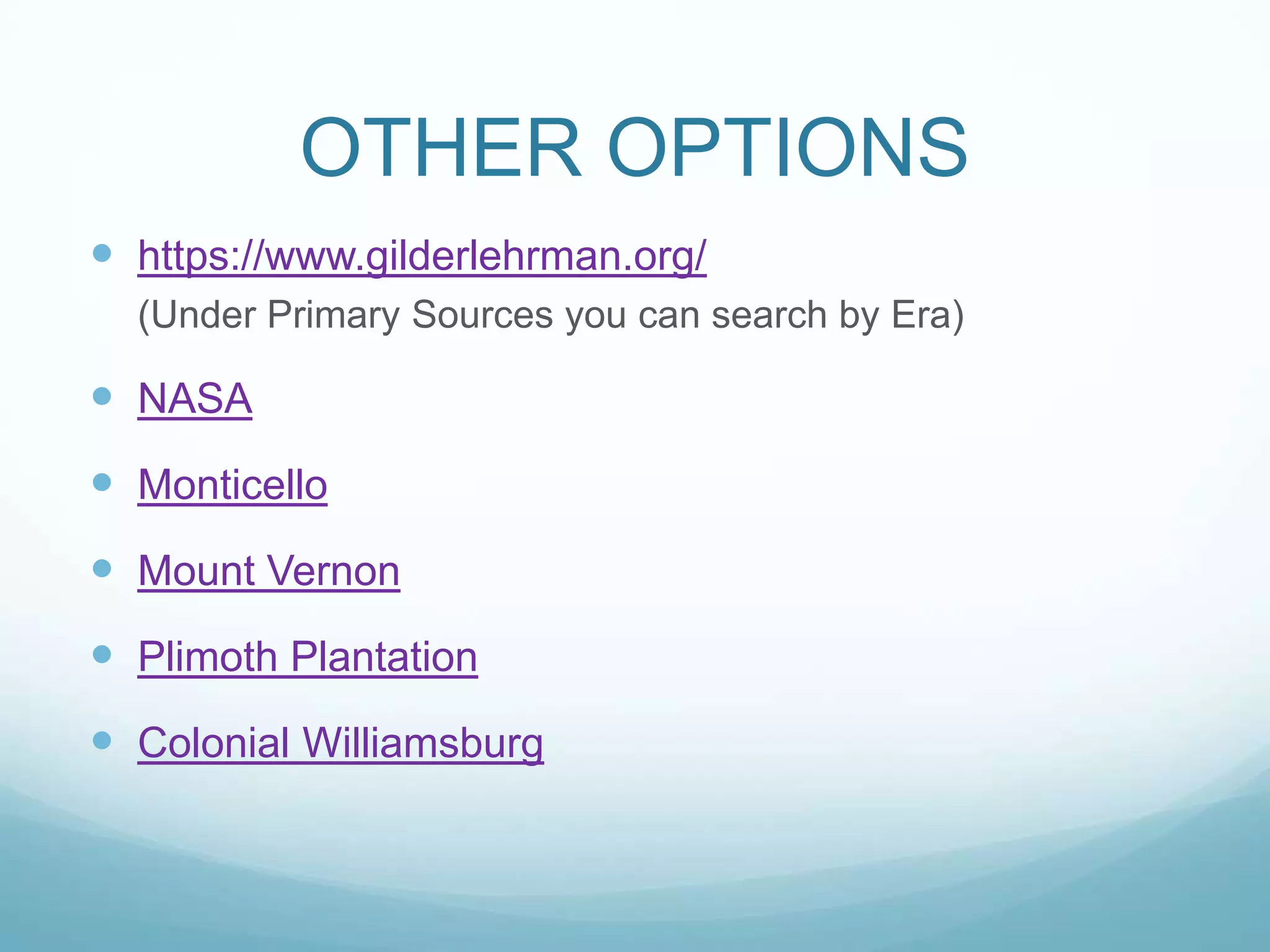 Primary sources | PPT