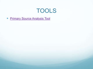 Primary sources | PPT