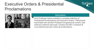 ProQuest Primary Source Materials | PPTX