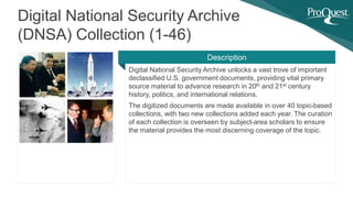ProQuest Primary Source Materials | PPTX