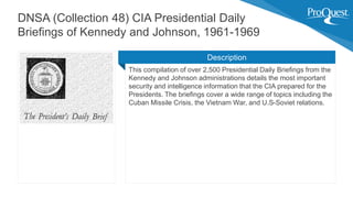 ProQuest Primary Source Materials | PPTX