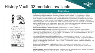 ProQuest Primary Source Materials | PPTX