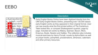 ProQuest Primary Source Materials | PPTX