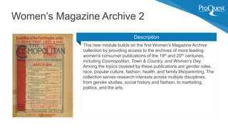 ProQuest Primary Source Materials | PPTX