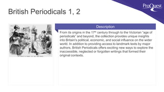 ProQuest Primary Source Materials | PPTX