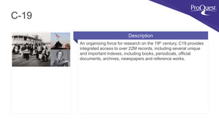 ProQuest Primary Source Materials | PPTX