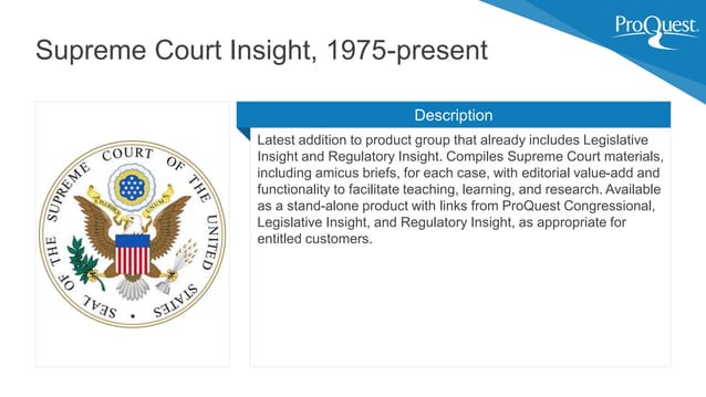 ProQuest Primary Source Materials | PPT