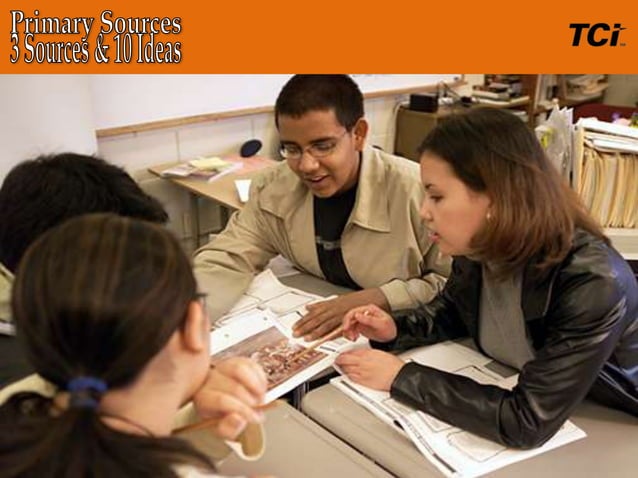 Primary sources 10 ideas 3 sources | PPTX