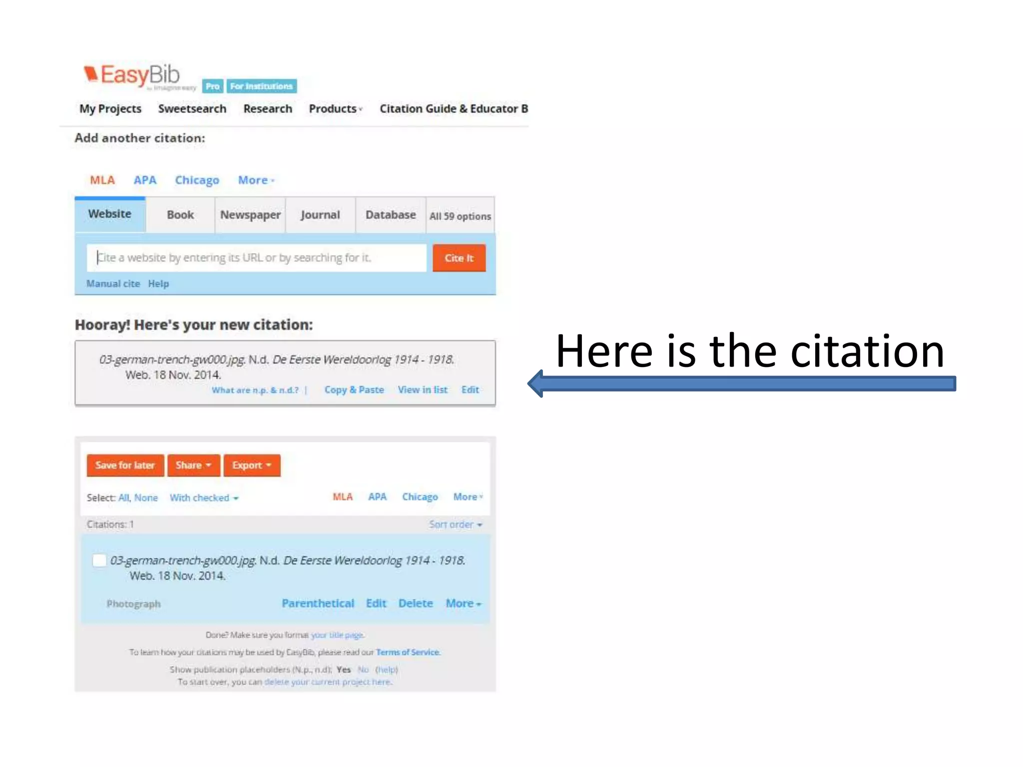 Primary sources and citation 5th grade | PPT
