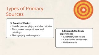 MIL - Primary Sources and Human Sources.pptx