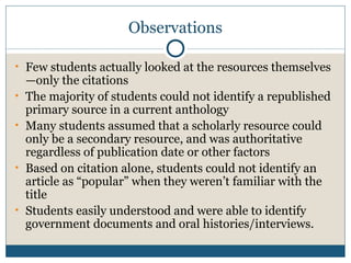 Primary sources quiz | PPT