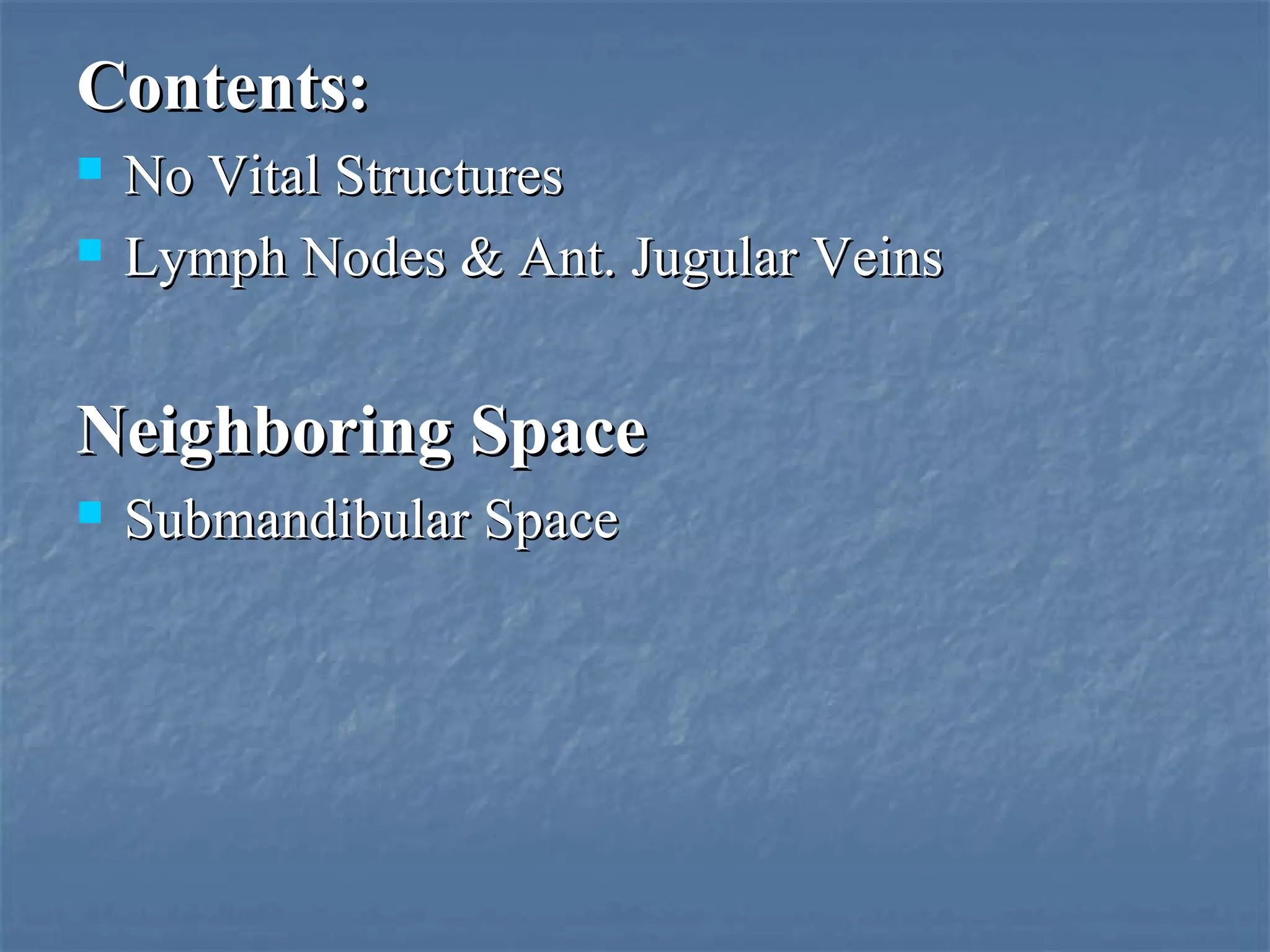 Primary spaces infection | PPT