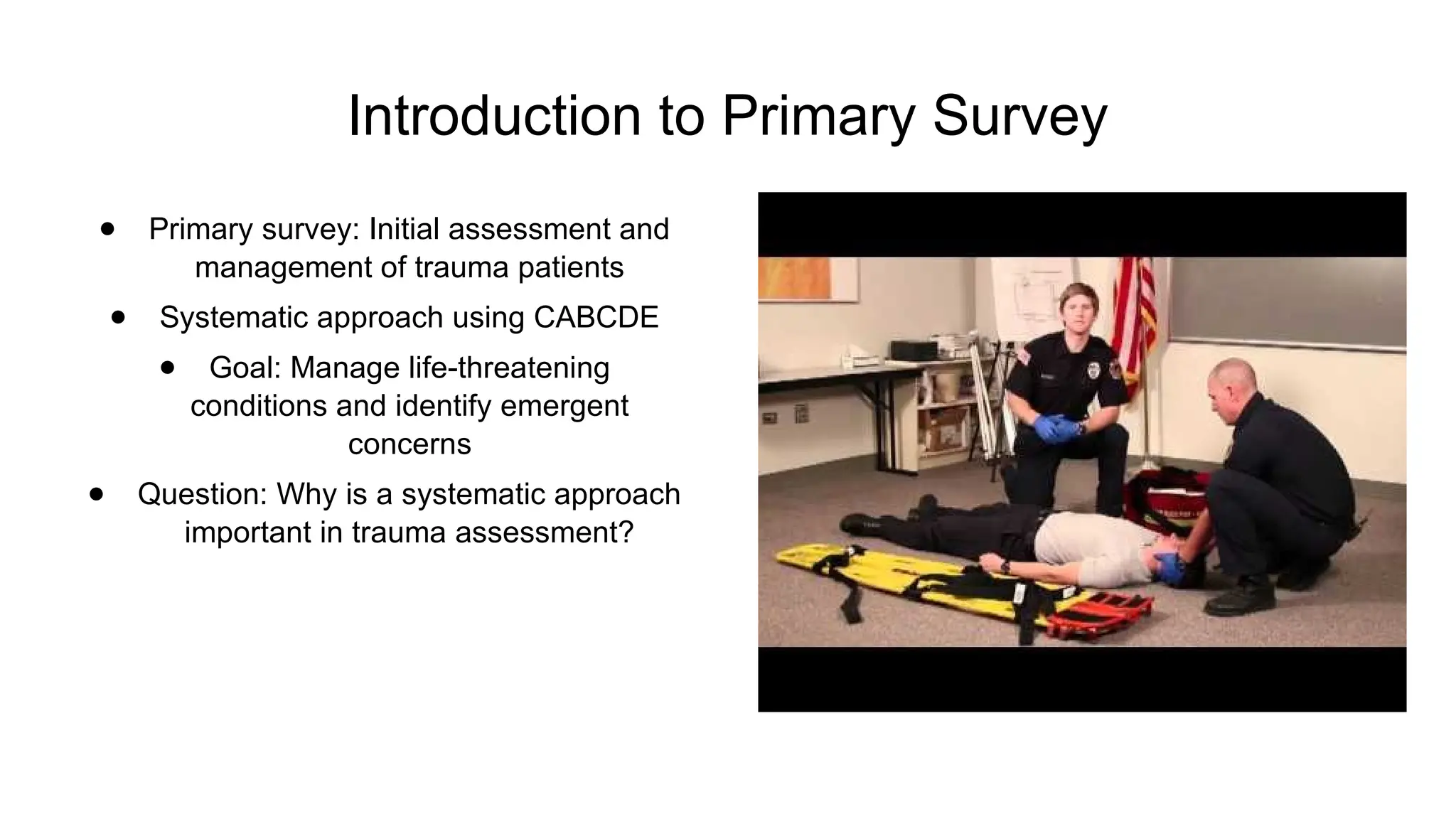 PRIMARY SURVEY in Emergency nursing.pptx