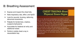 PRIMARY SURVEY in Emergency nursing.pptx