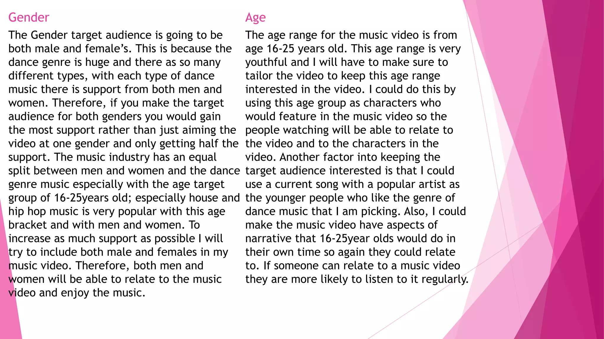 Primary Target Audience Profile | PPT