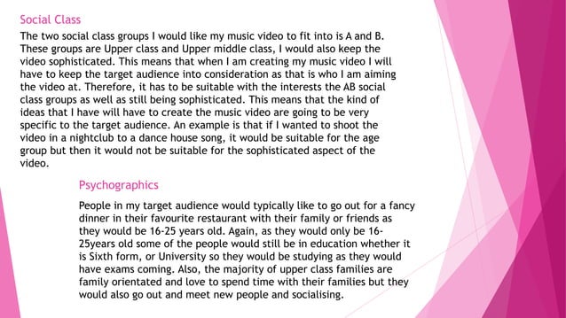 Primary Target Audience Profile | PPT