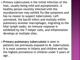 Primary tb by arif khan | PPTX