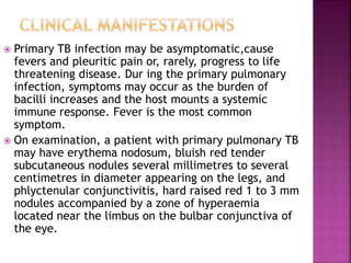 Primary tb by arif khan | PPTX