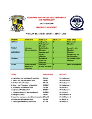 PRIMARY TEACHERS TIME TABLE.pdf