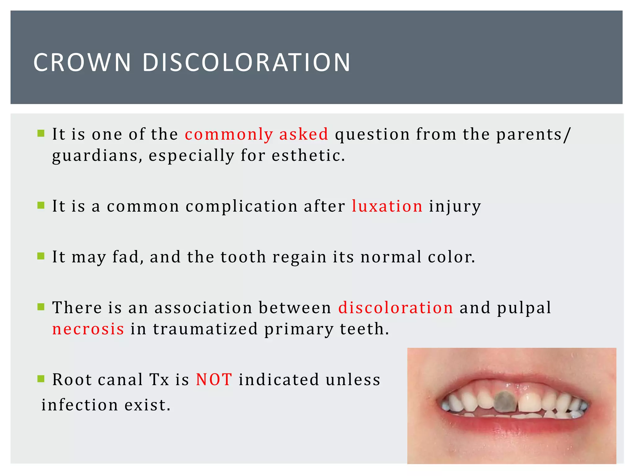 Primary teeth trauma managment | PPTX