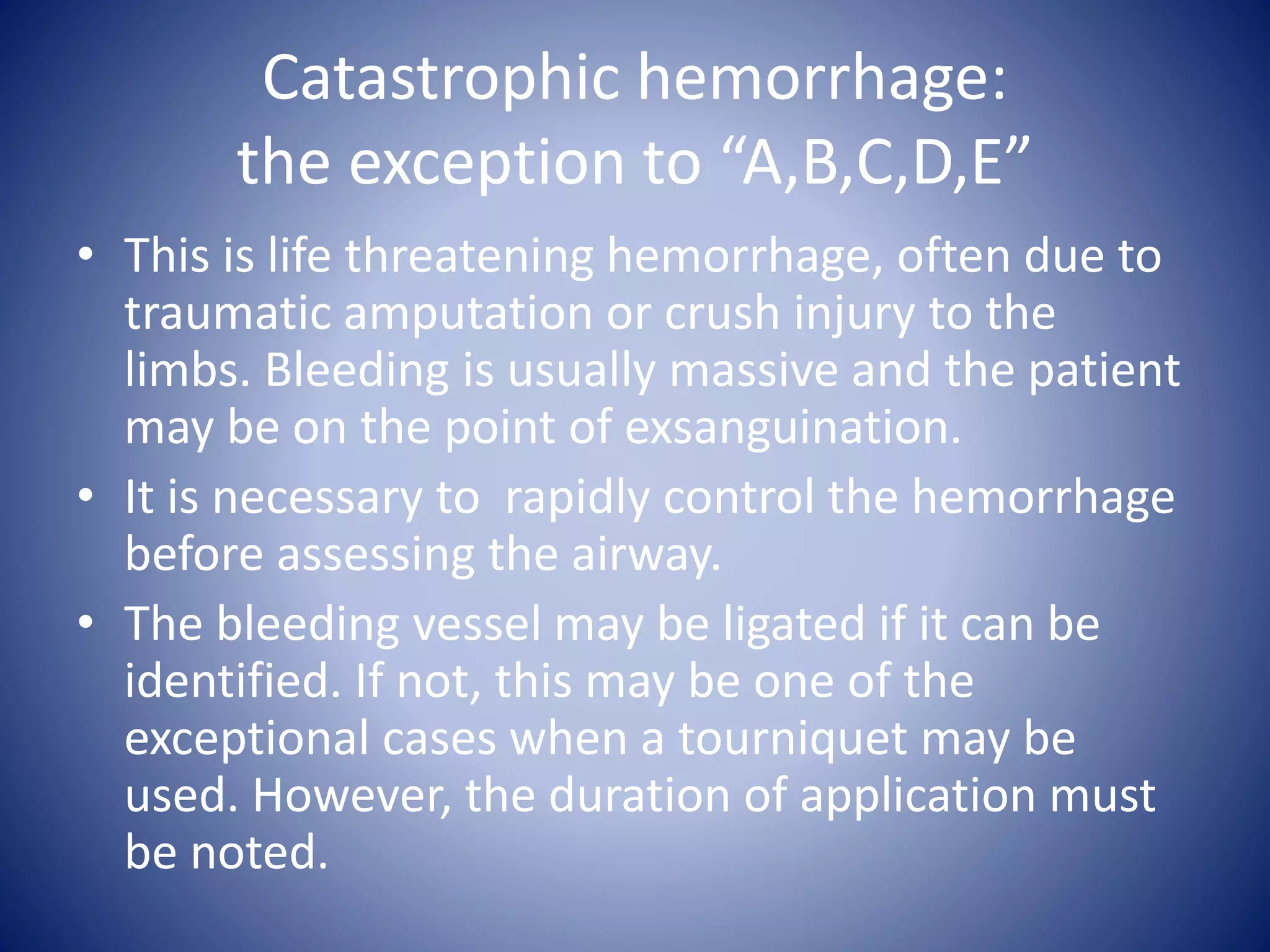 Primary trauma care | PPTX