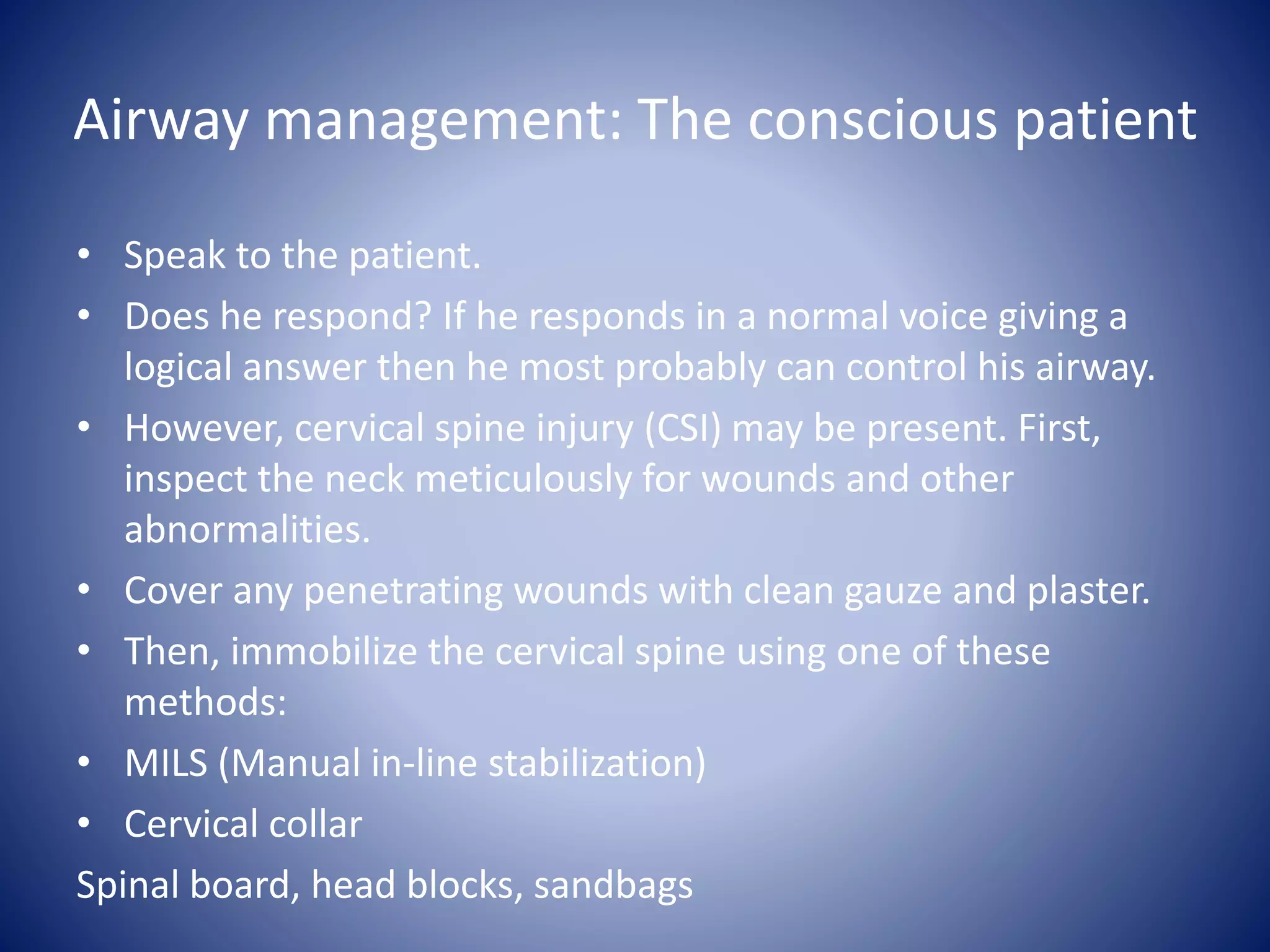 Primary trauma care | PPTX