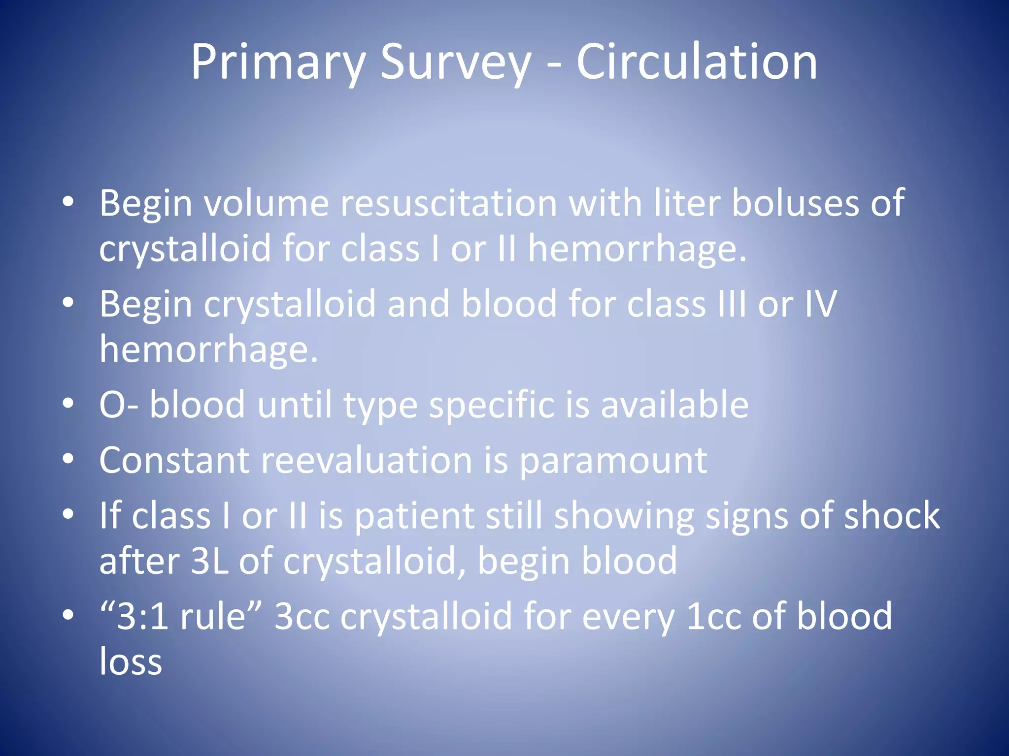 Primary trauma care | PPTX