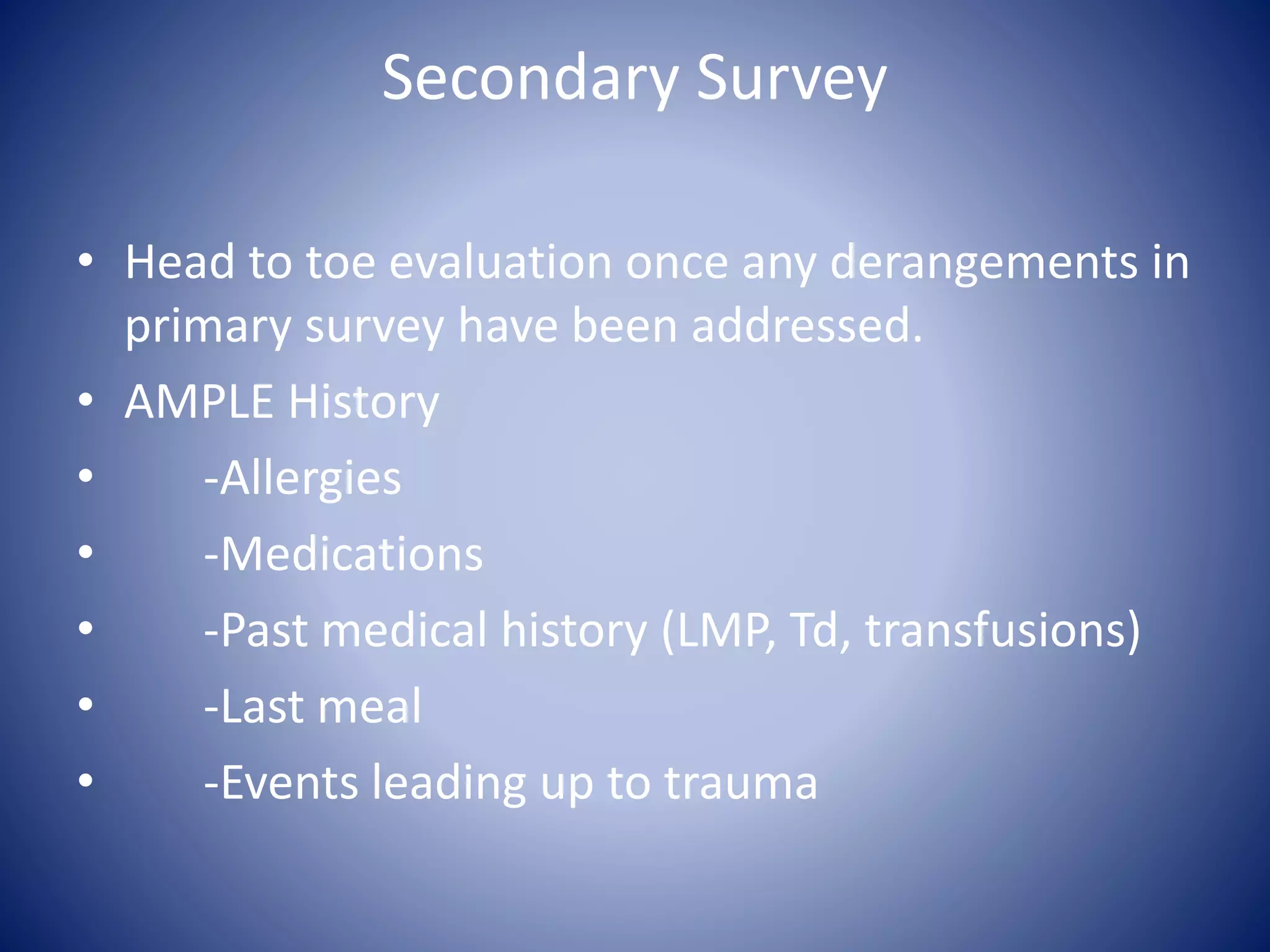 Primary trauma care | PPTX