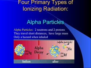primary types of radiation Ionizing h.ppt