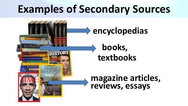 Primary vs Secondary Sources